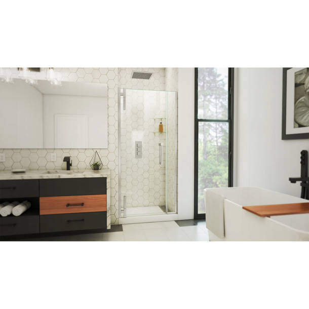 Dreamline Ascend 46 47 W X 72 H Pivot Frameless Shower Door